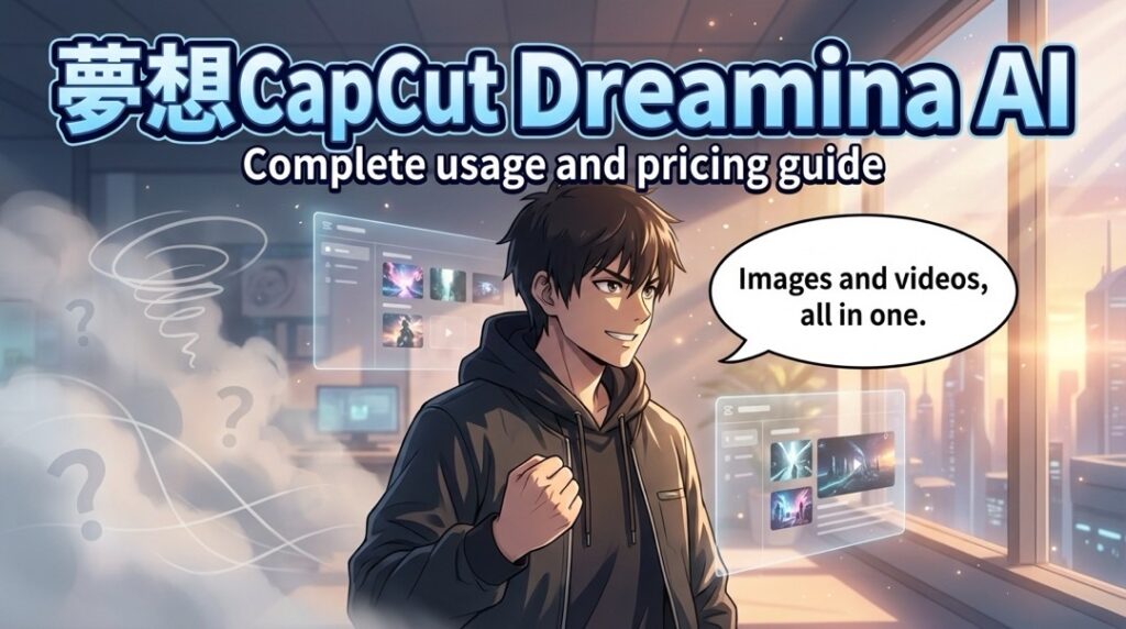 CapCut Dreaminaの使い方｜できること33つとは？料金プラン・始め方まで完全ガイド - Genpiq